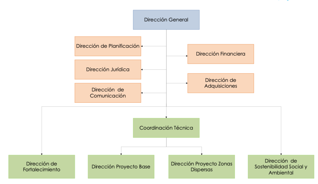 Estructura orgánica - Plan Triple AAA